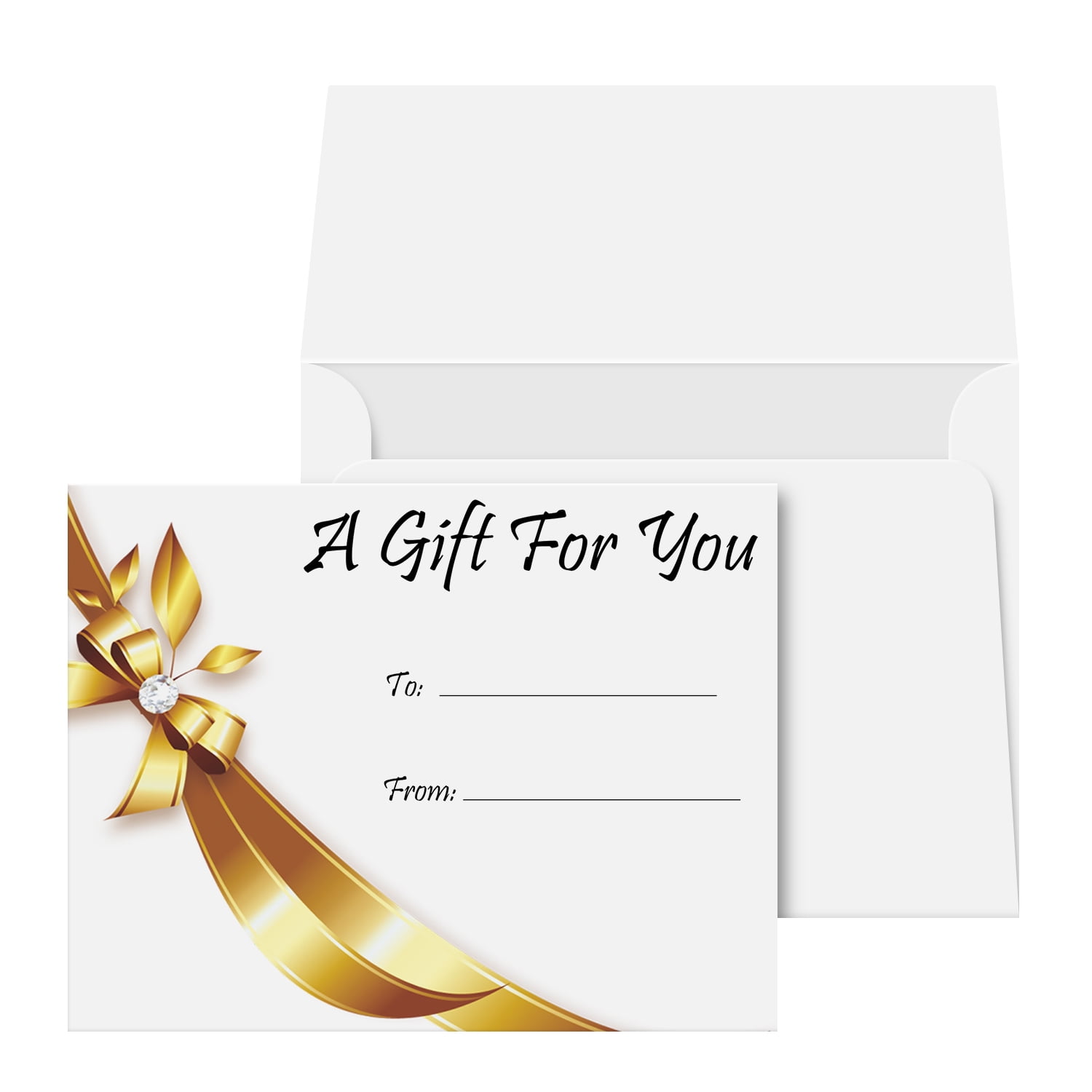 A Gift For You – Blank Gift Certificates – Great for Small Business ...