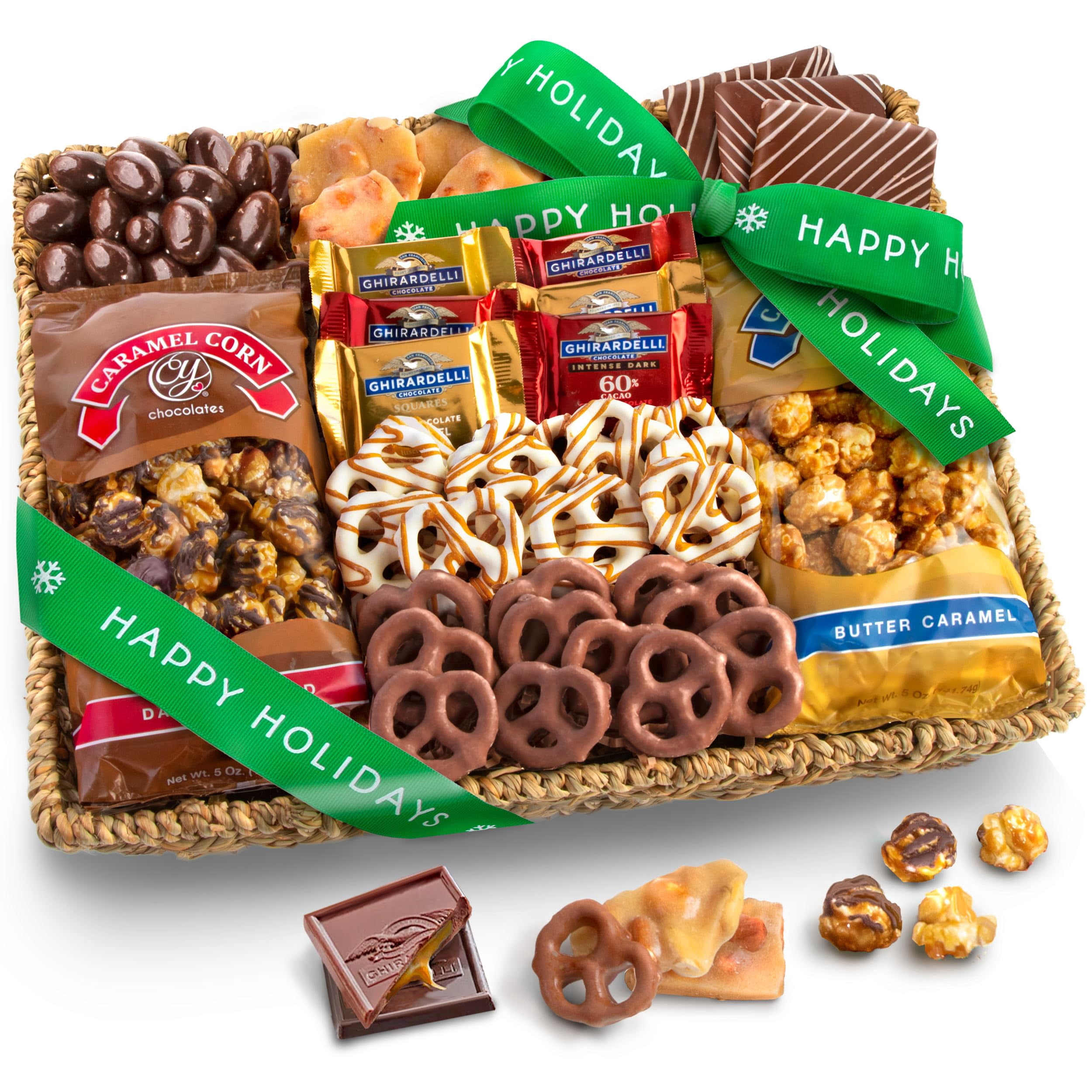 Chocolate Caramel And Crunch Grand Gift Basket