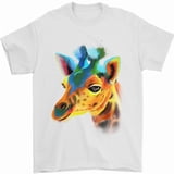 A Giraffe Watercolour T-Shirt - Walmart.com