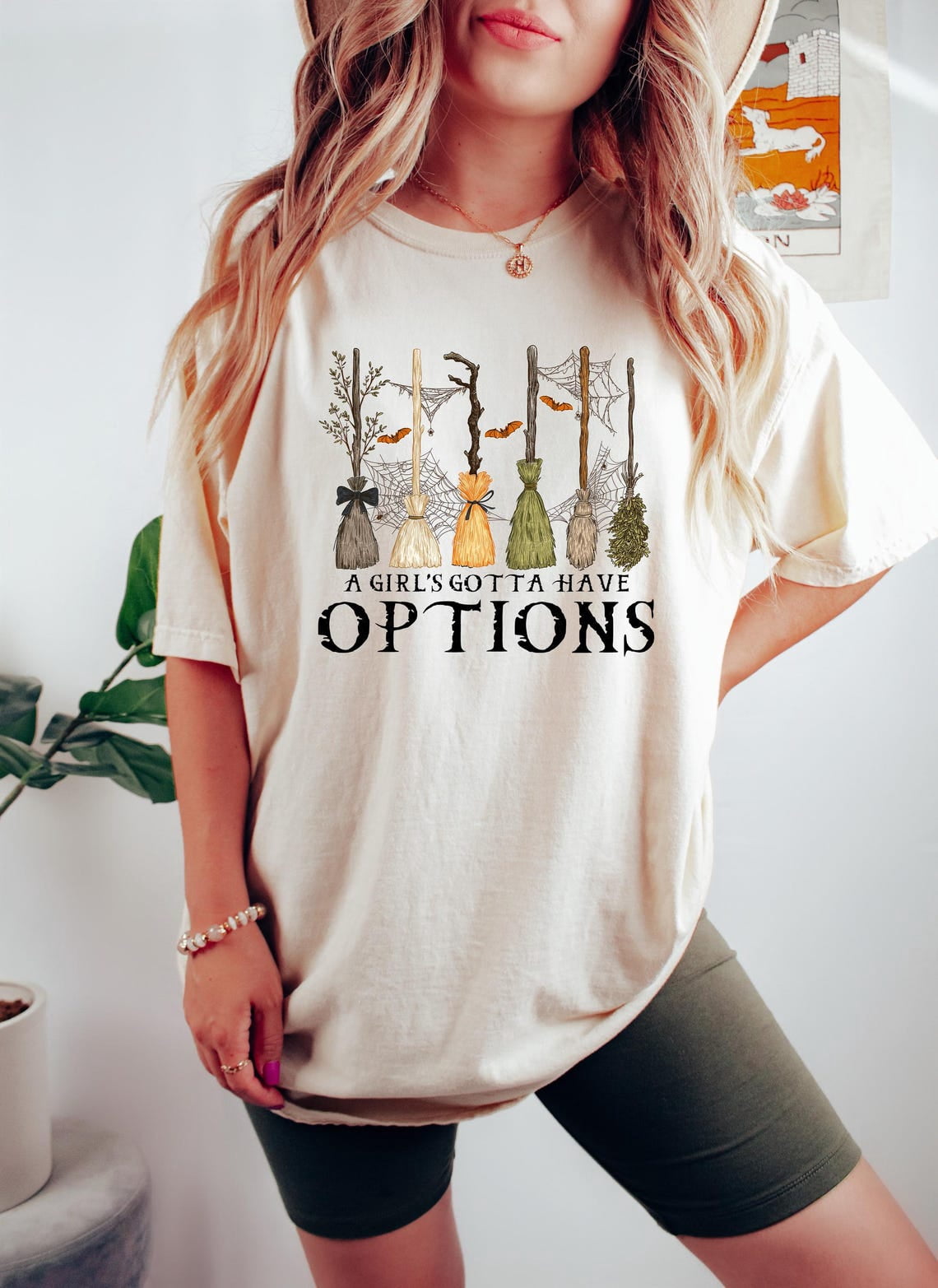 A Girl Gotta Have Options Sweatshirt, Retro Season T Shirt, Witches ...