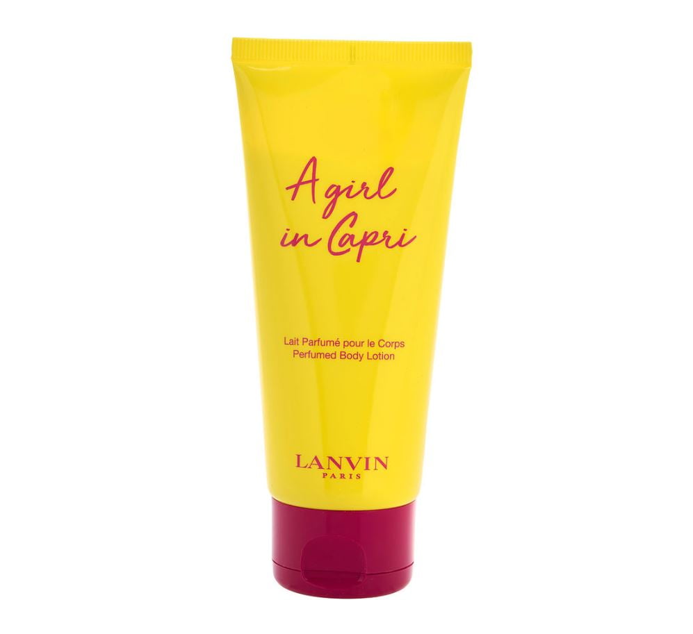 A Girl in Capri for Women by Lanvin Perfumed Body Lotion 3.3 oz ...