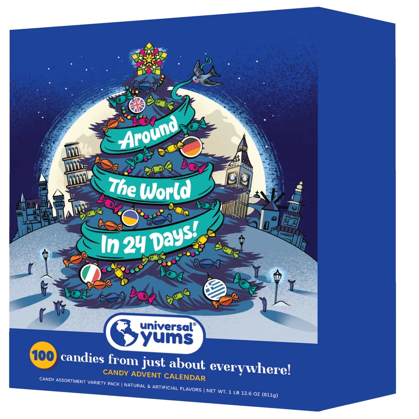 A Global Candy Adventure- Candy & Chocolate Advent Calendar - Walmart.com