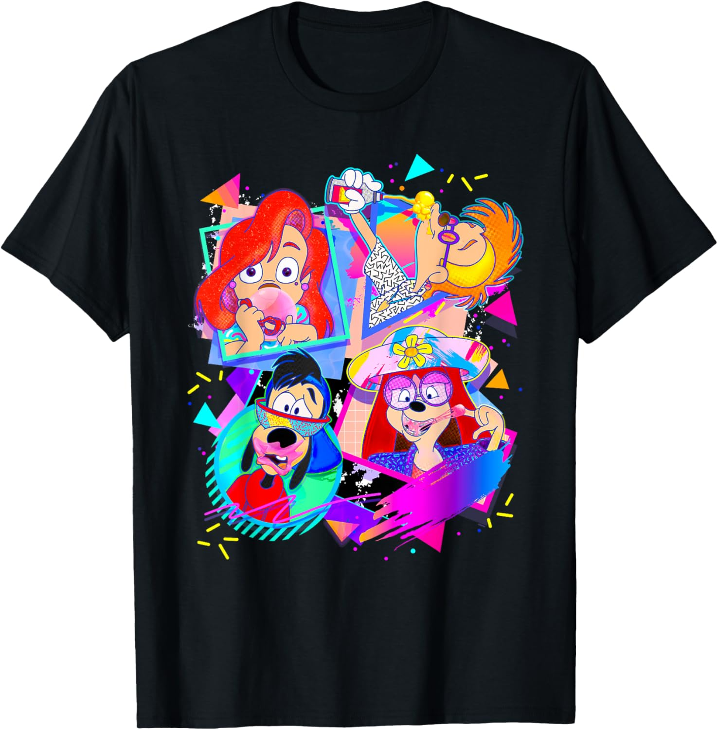 A Goofy Movie Bubble Gum Retro Nineties t shirt - Walmart.com