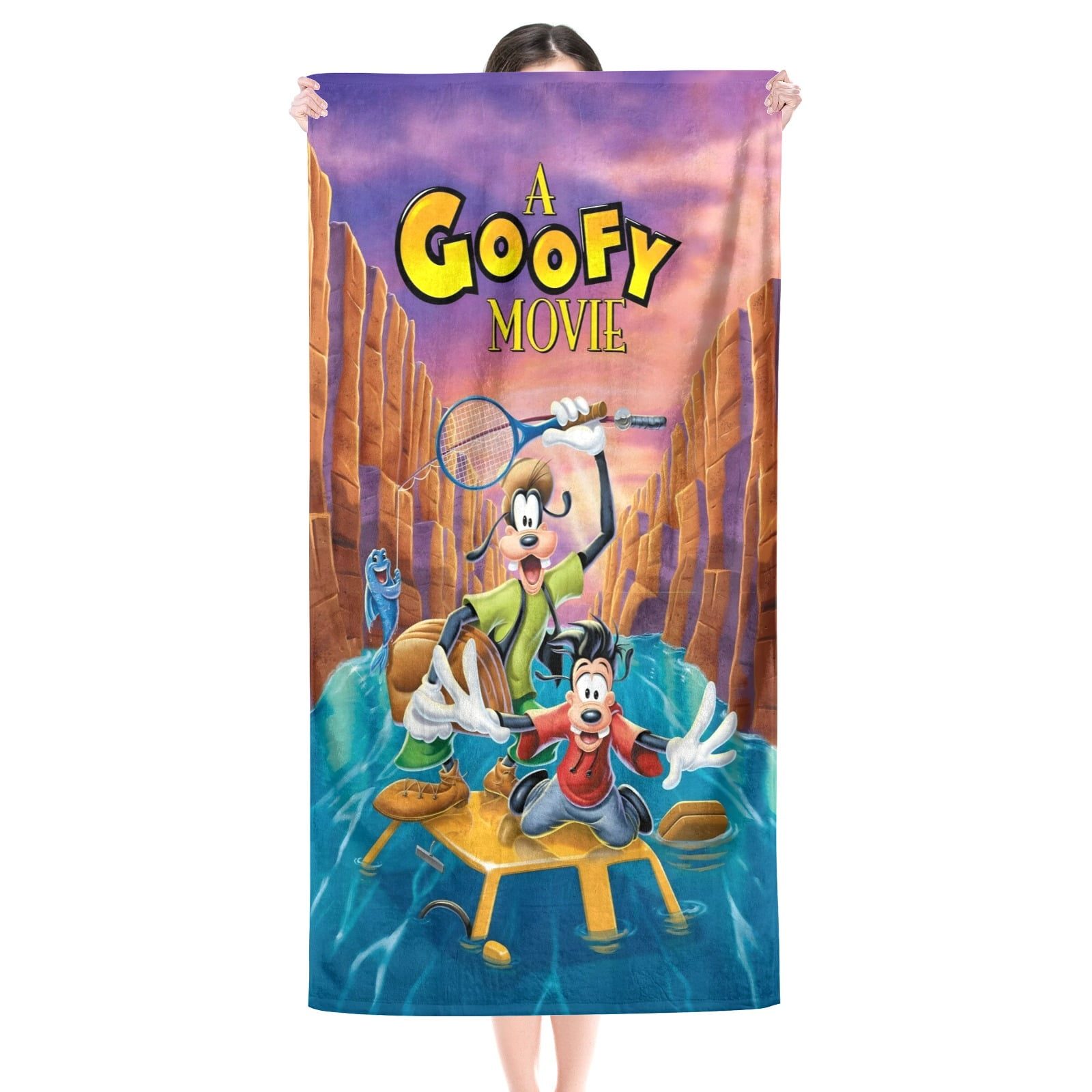 A Goofy Movie Double-Side bath Towel.30" x 60" - Walmart.com