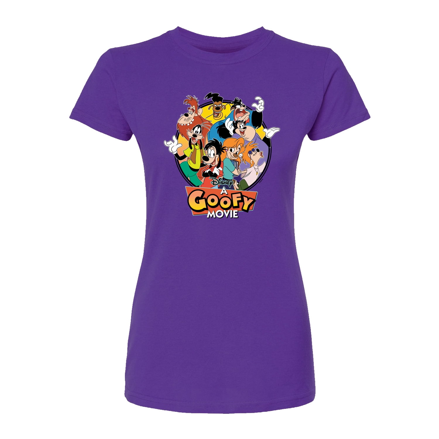 A Goofy Movie - Goofy Max And Friends - Juniors Fitted Short Sleeve ...