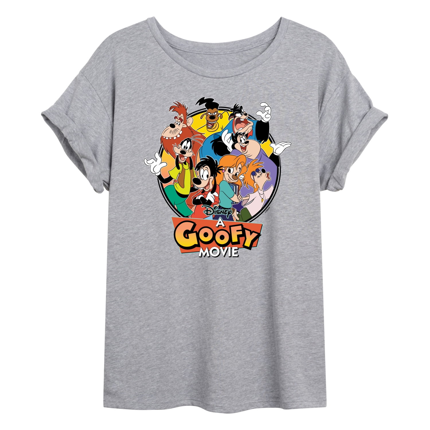 A Goofy Movie - Goofy Max And Friends - Womens Oversized Graphic T ...