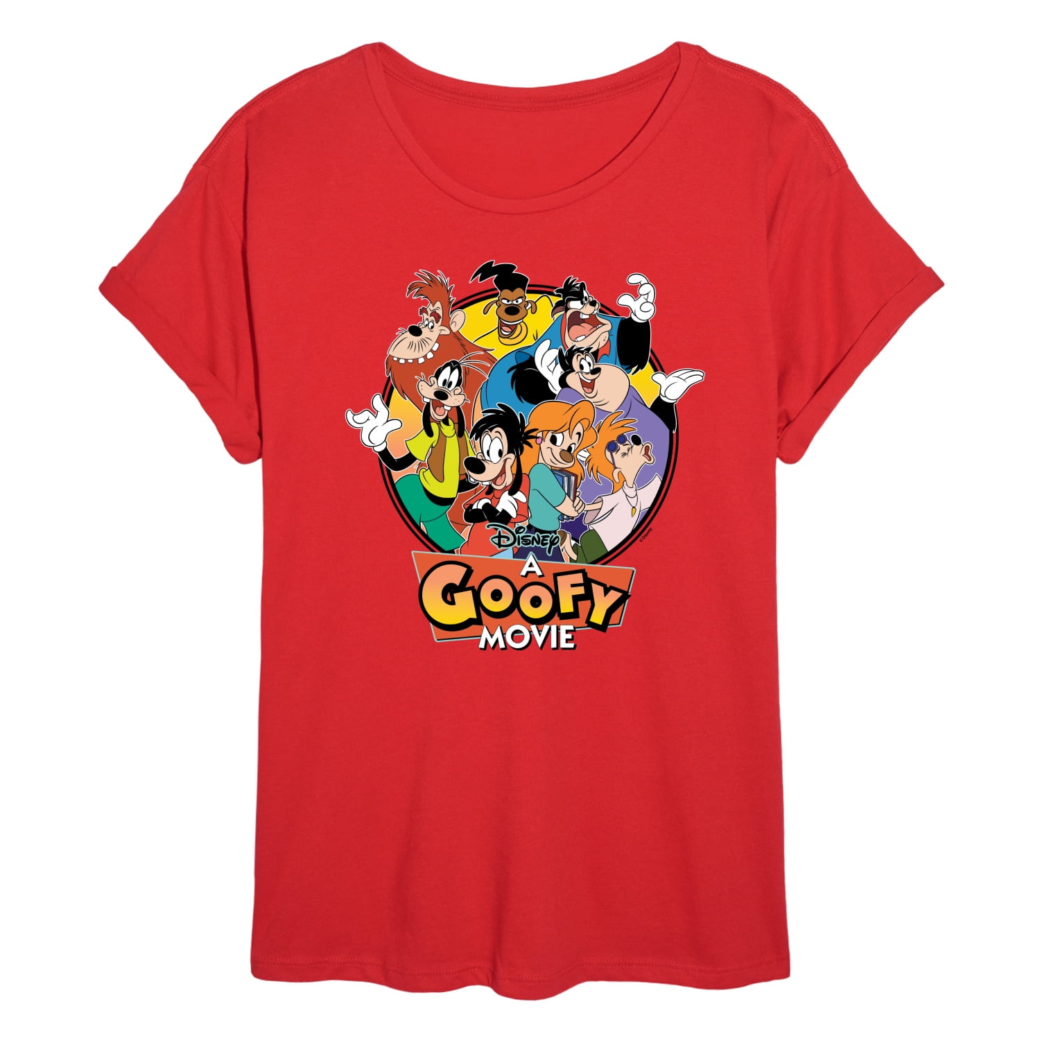 A Goofy Movie - Goofy Max And Friends - Womens Oversized Graphic T ...