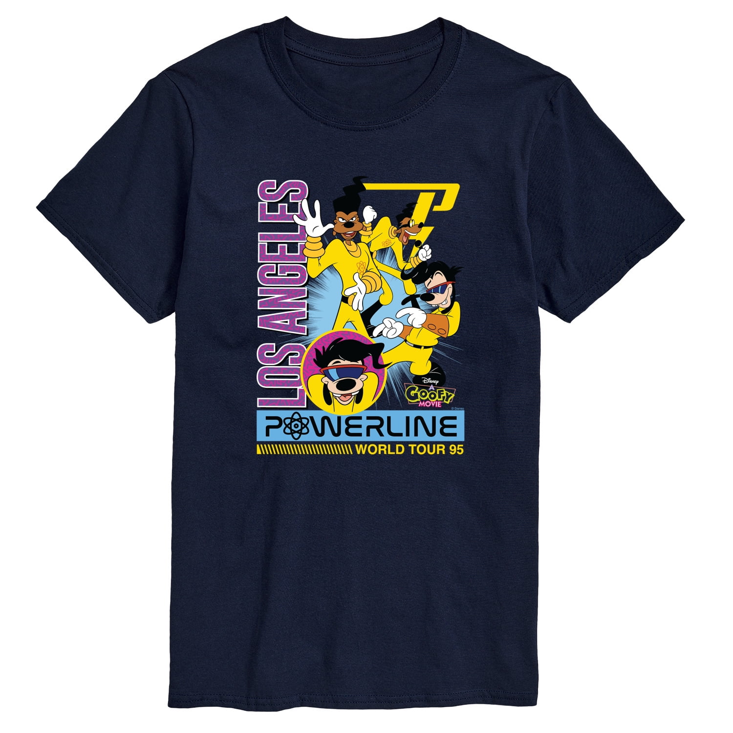 A Goofy Movie - Los Angeles - Men's Short Sleeve Graphic T-Shirt ...