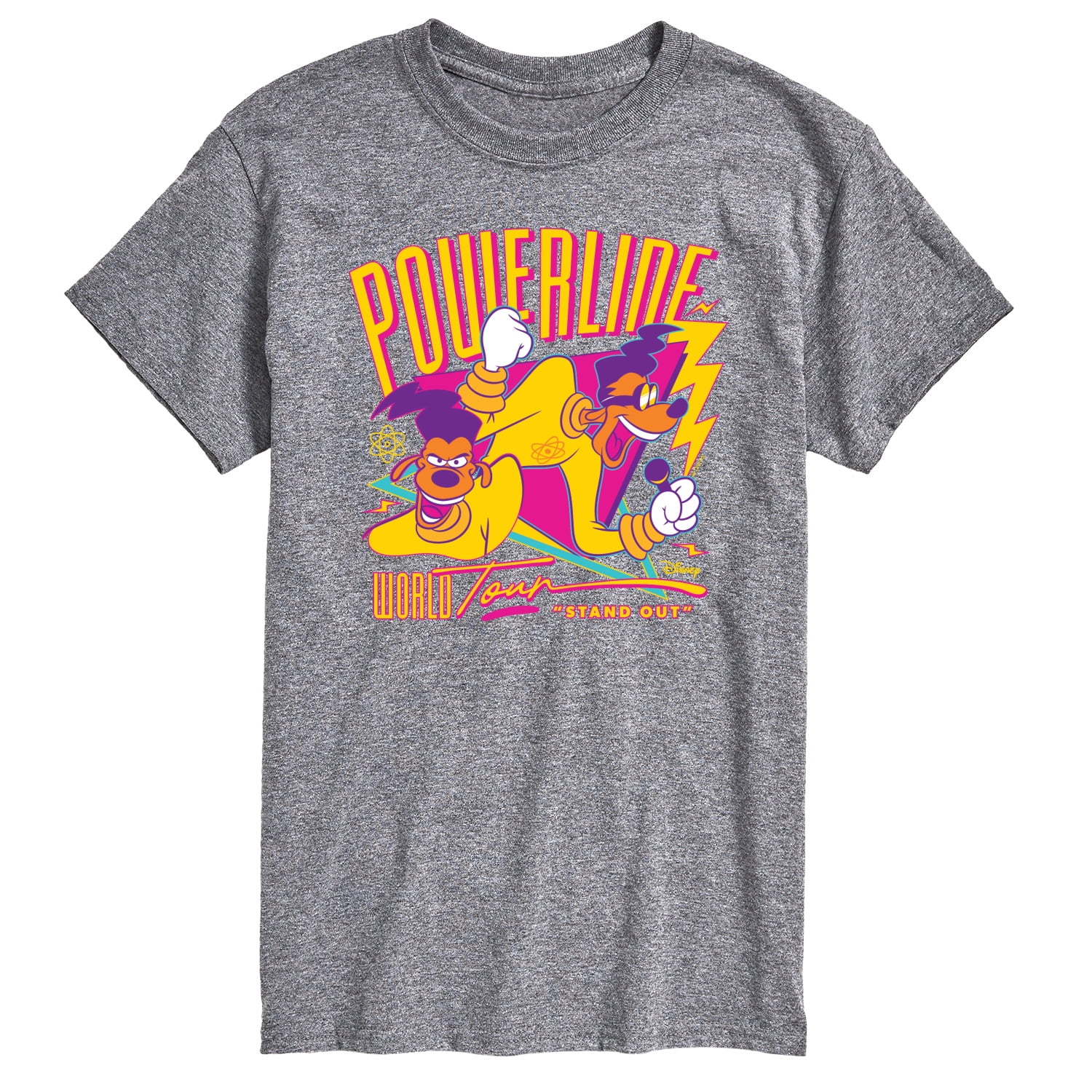 A Goofy Movie - Powerline Tour - Men's Short Sleeve Graphic T-Shirt ...