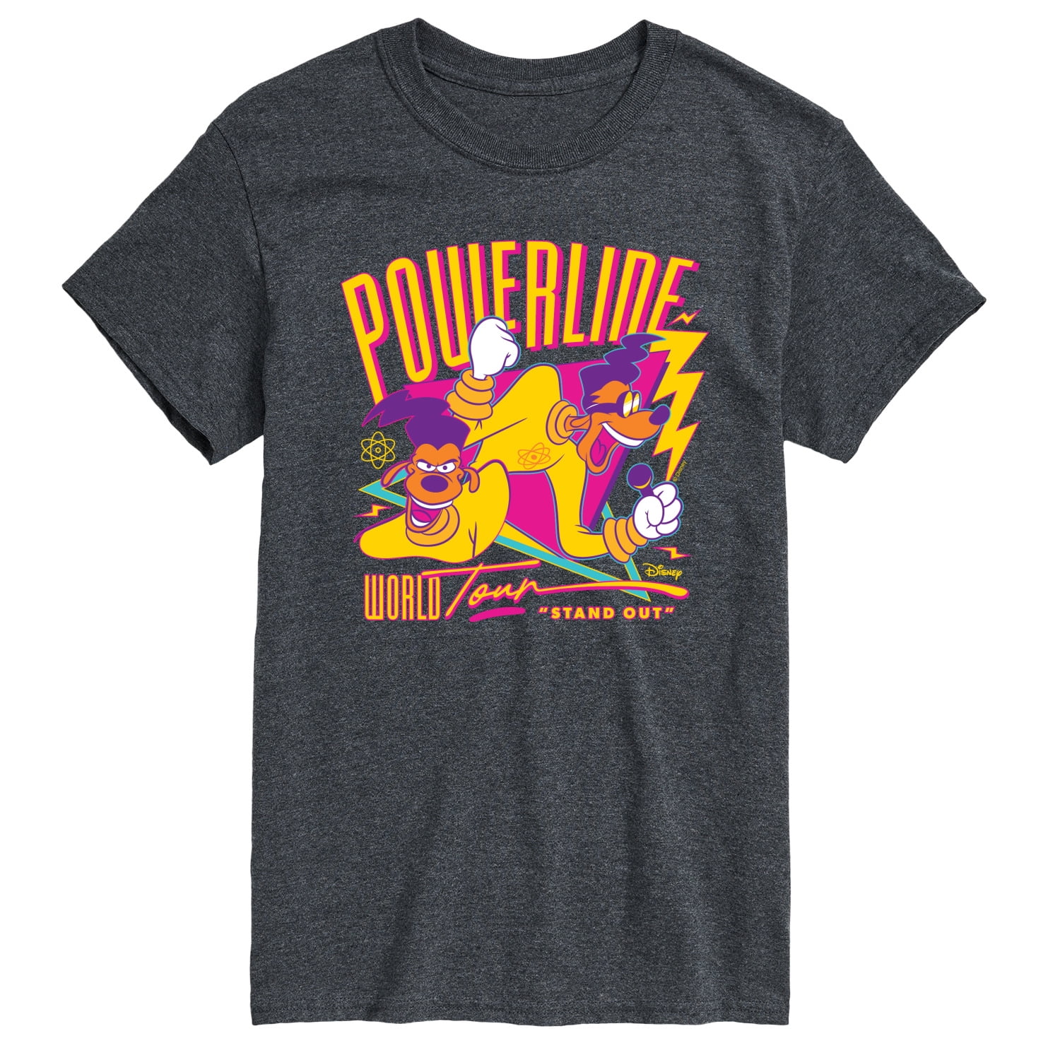 A Goofy Movie - Powerline Tour - Men's Short Sleeve Graphic T-Shirt ...