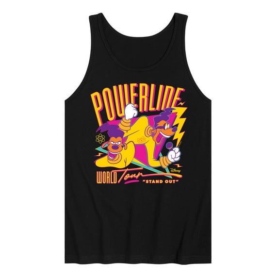 A Goofy Movie - Powerline Tour - Men's Sleeveless Graphic Tank ...