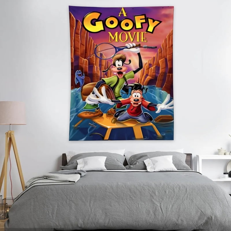 A Goofy Movie tapestry adds vibrant color and unique style to any room ...