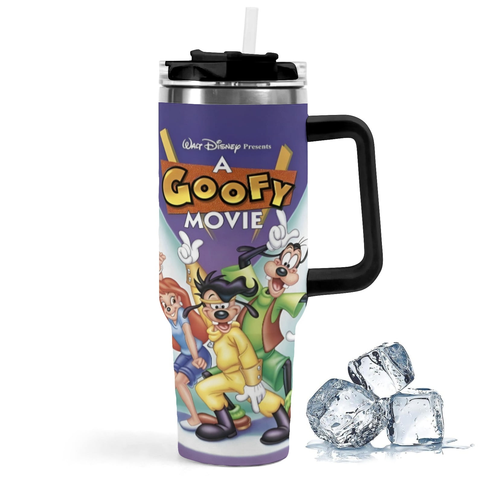 A Goofy movie Large capacity car cup has an iconic print, is durable ...