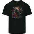 A Gothic Bird And Cross In Roses Gothic Light T-Shirt - Walmart.com