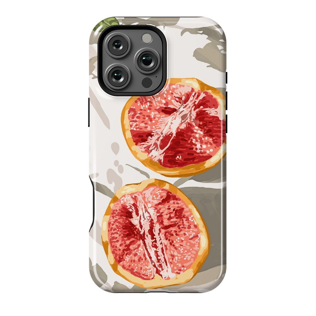 A Grapefruit Kinda Zest For Life Funny Pun Quote Tough Case for iPhone ...