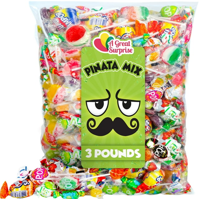 A Great Surprise - Pinata Candy - Bulk Fiesta Mix - 3 Pounds - Goodie ...