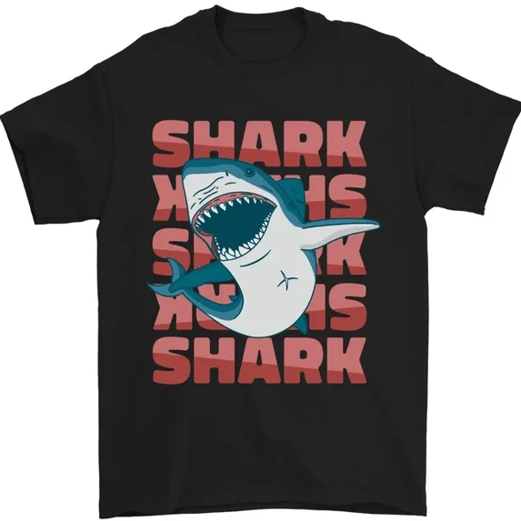 A Great White Shark Mens S-5XL T-Shirt - Walmart.com