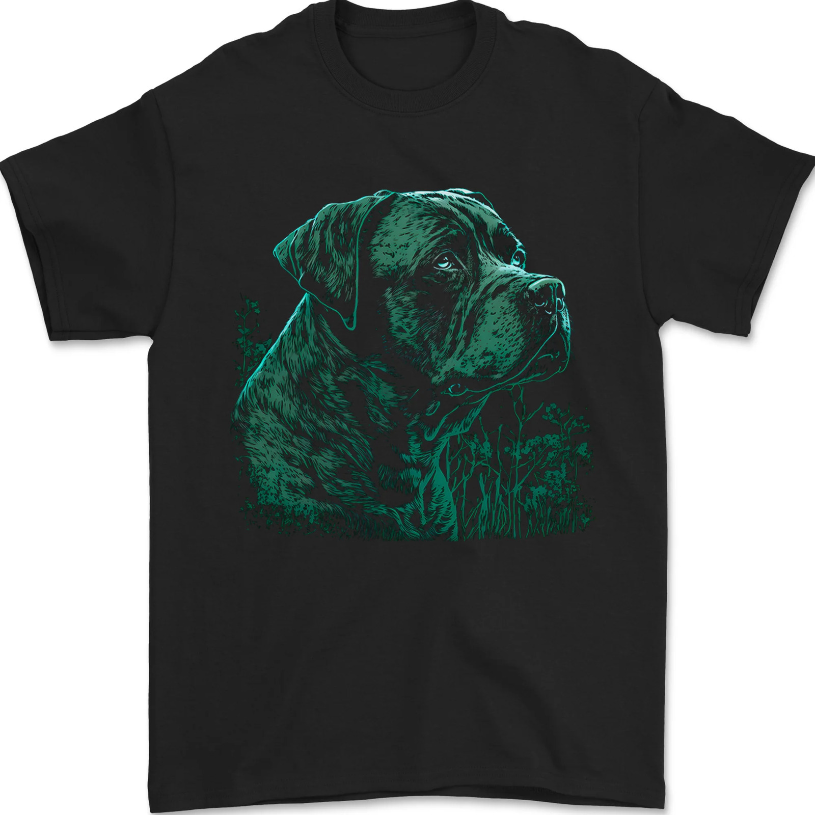 A Green Cane Corso Dog Mens T-Shirt 100% Cotton - Walmart.com