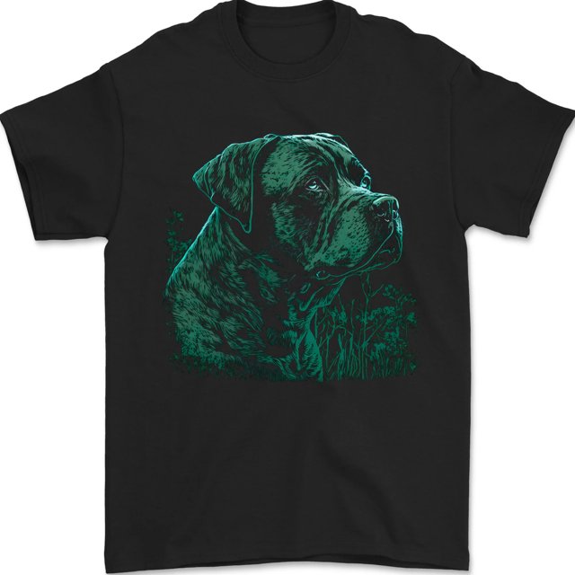 A Green Cane Corso Dog Mens T-Shirt 100% Cotton - Walmart.com