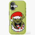 A Green Mean Christmas Grandpa Protective Case for iPhone 11 12 13 14 ...