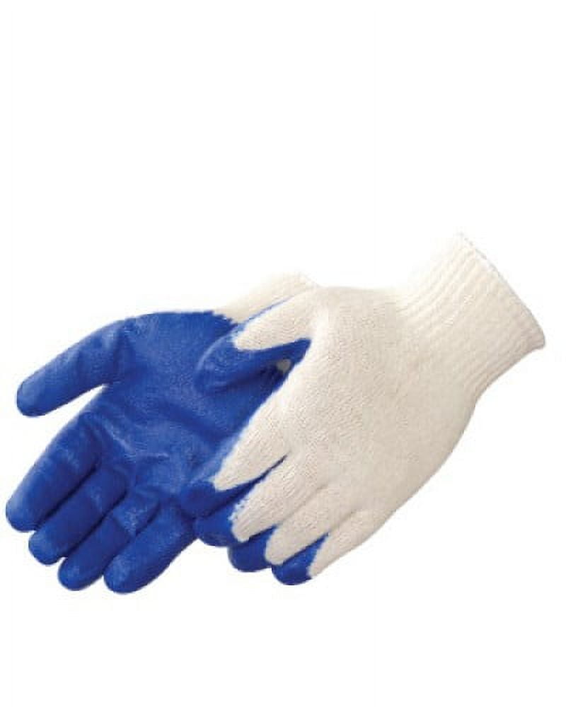 Frogrip A-Grip® Protective Max Grip Large Safety Blue Latex Palm Coated ...