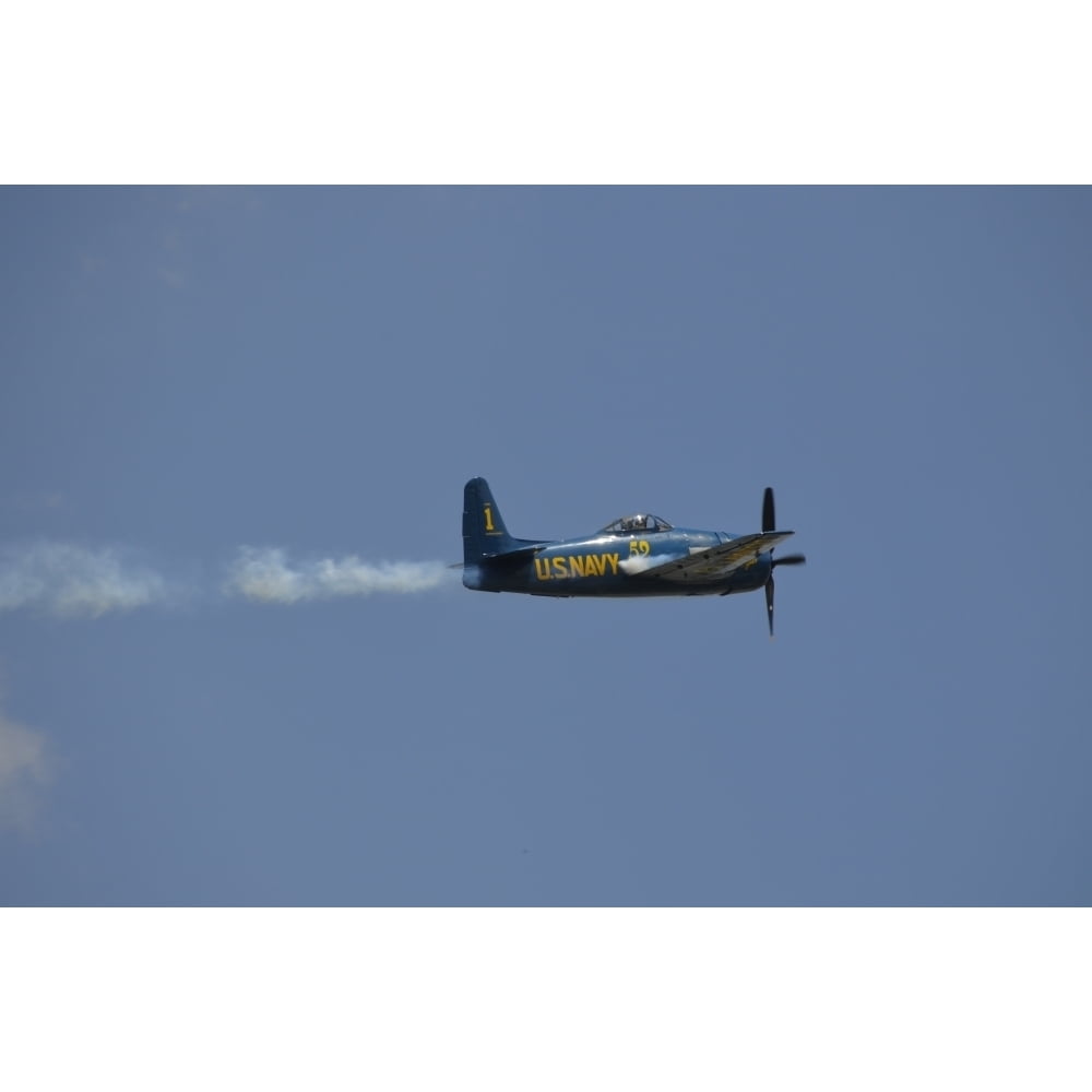A Grumman F8F Bearcat Poster Print - Walmart.com