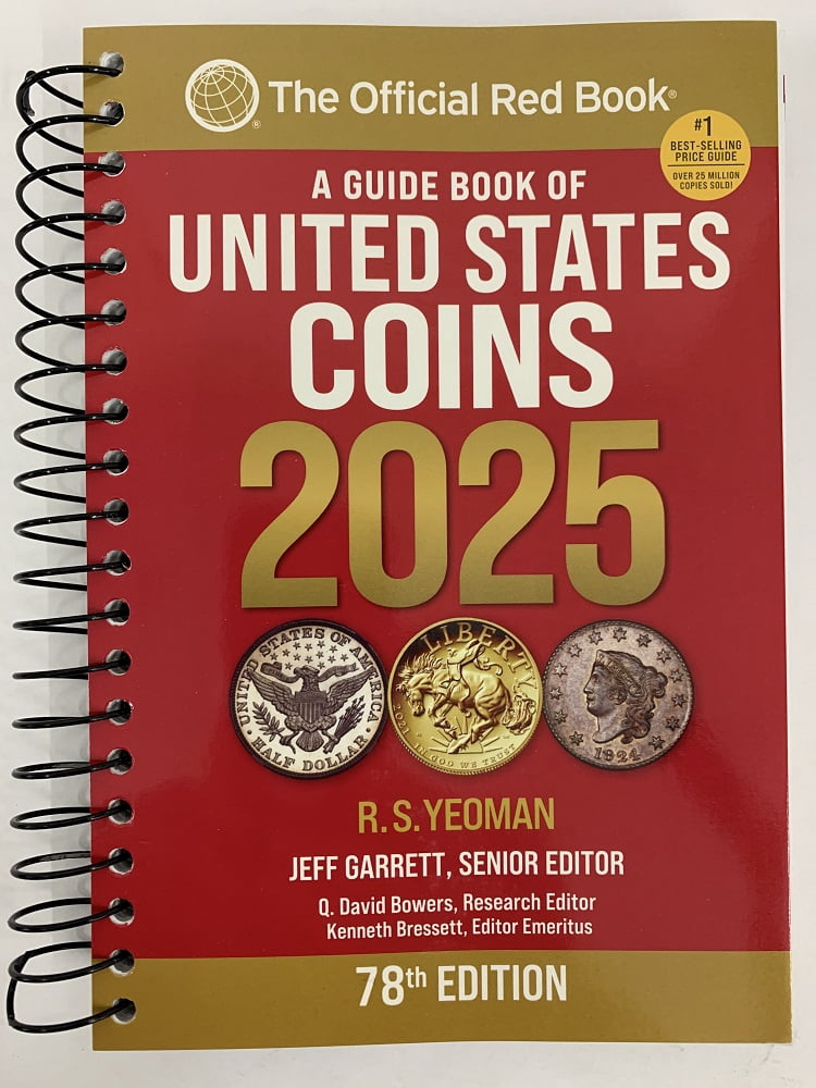 A Guide Book of United States Coins 2025 Redbook Spiral (Other ...