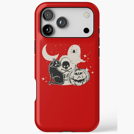 A Halloween Print Design with Creepy Fun Elements Case for iPhone 11 to ...