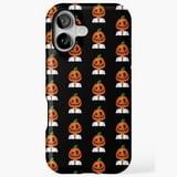 A Halloween Scary Evil Pumpkin Funny Pumpkin Head iPhone 11 through 17 ...