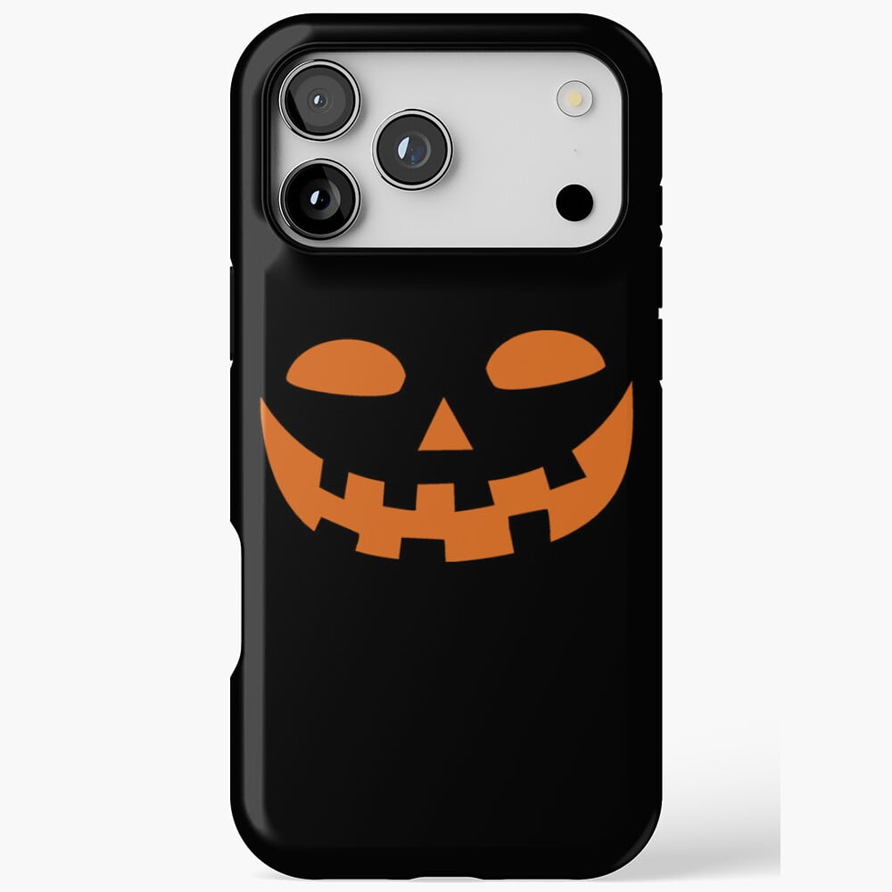 A Halloween Scary Pumpkin Head with a Jack O Lantern Case for iPhone 11 ...