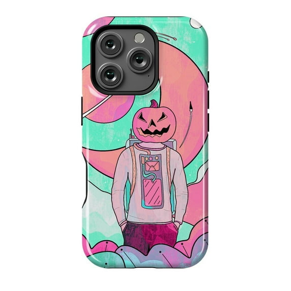 A Halloween World Cartoon Art iPhone Tough Case with iPhone 17 to 11 ...