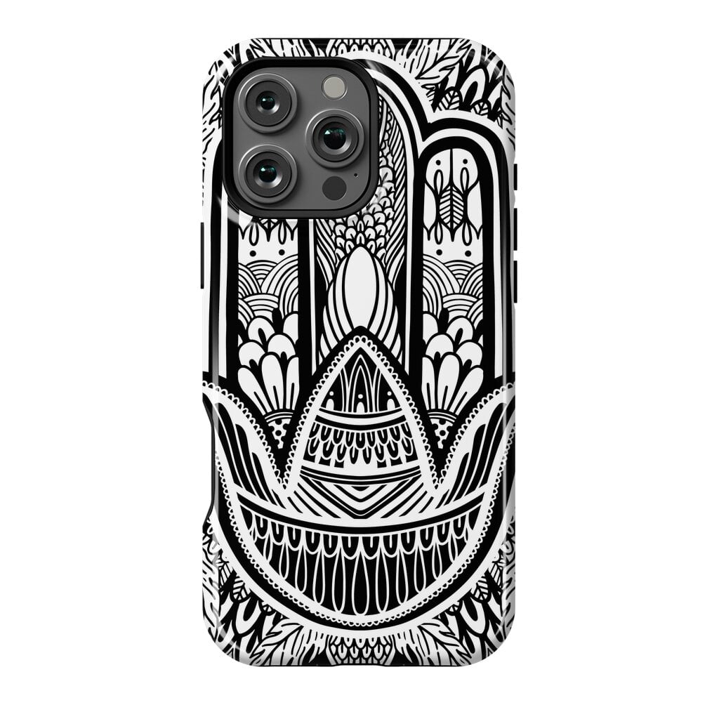 A Hamsa Hand X Themed Protective And Spiritual Symbol Tough Case for ...