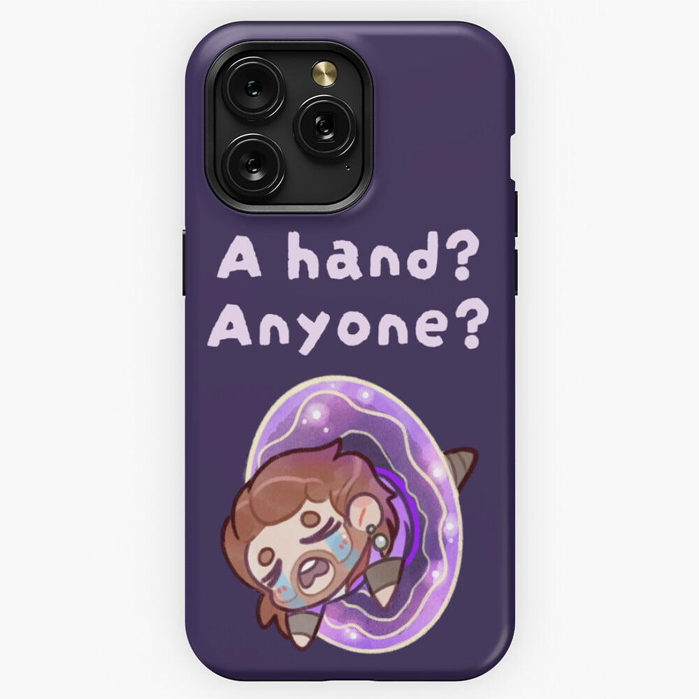 A Hand Anyone Minimal Abstract Art iPhone Case 17 to 11 Pro Max ...