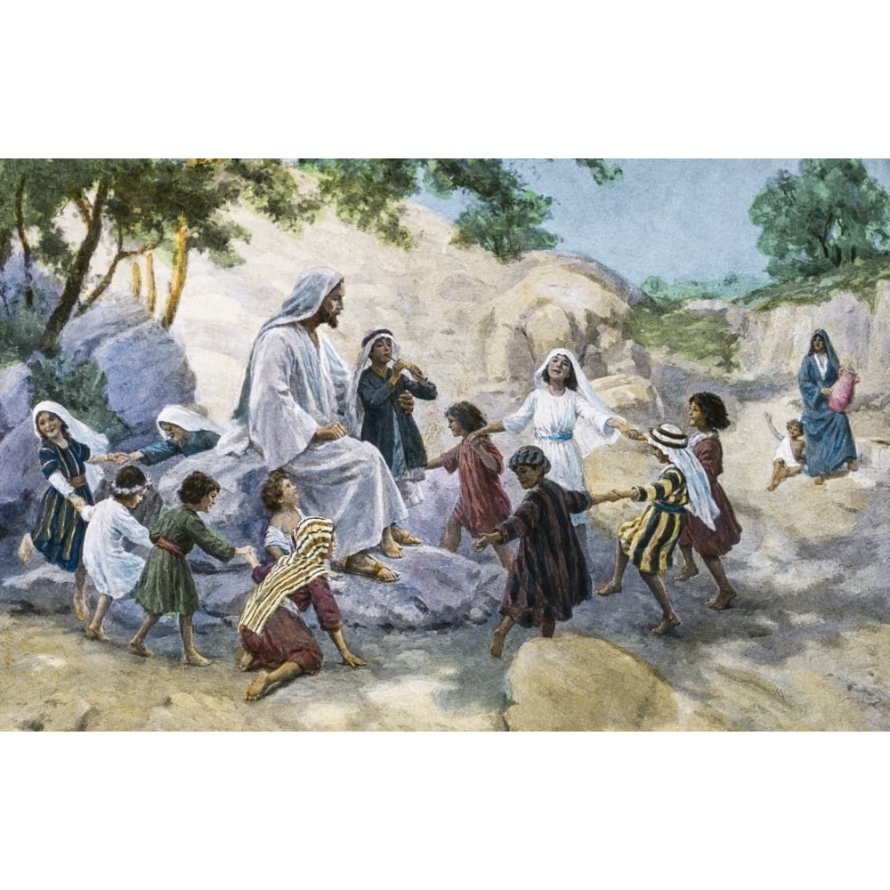 A Hand Coloured Magic Lantern Slide Circa 1900. The Lord Is Joy ...