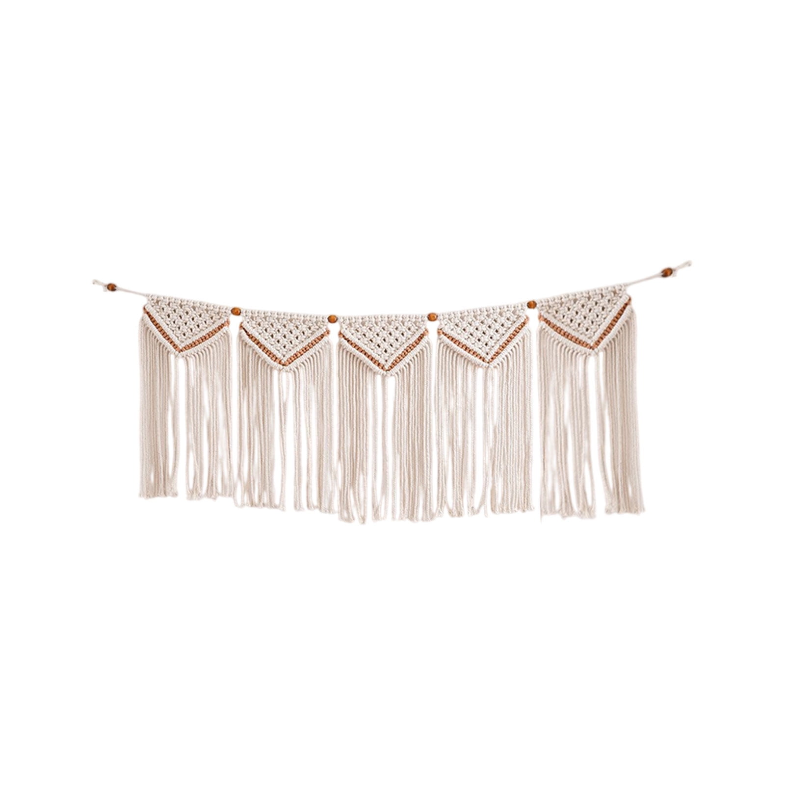 A Hand Woven Bohemian Tapestry With Lace Fringe Upholstery Suitable For ...