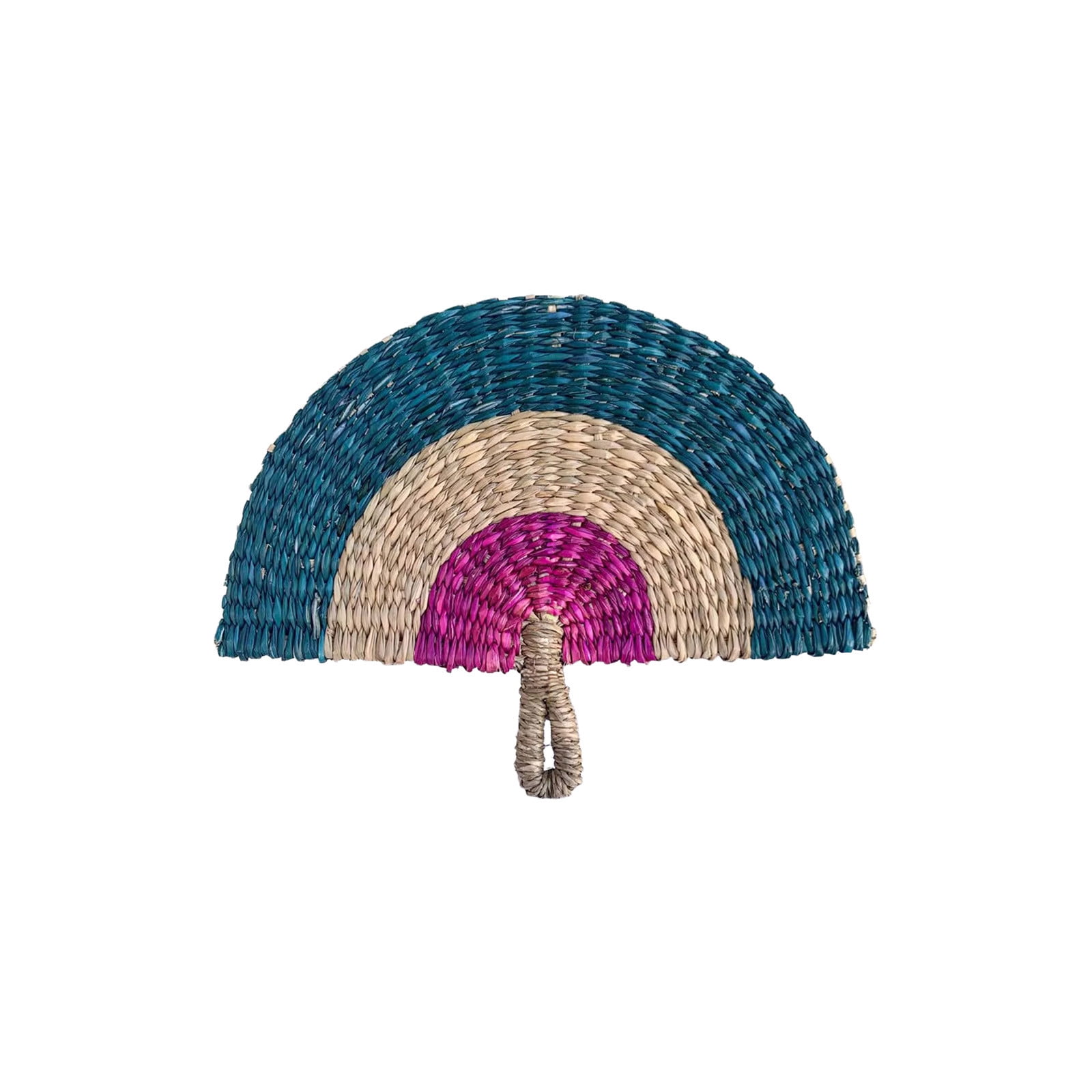 A Hand Woven Fan Large Seaweed Palm Leaf Style Waving Fan Home Wall ...