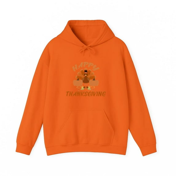 A Happy Eat Food Cute Fall For A Thanksgiving Turkey Graphic Pullover ...