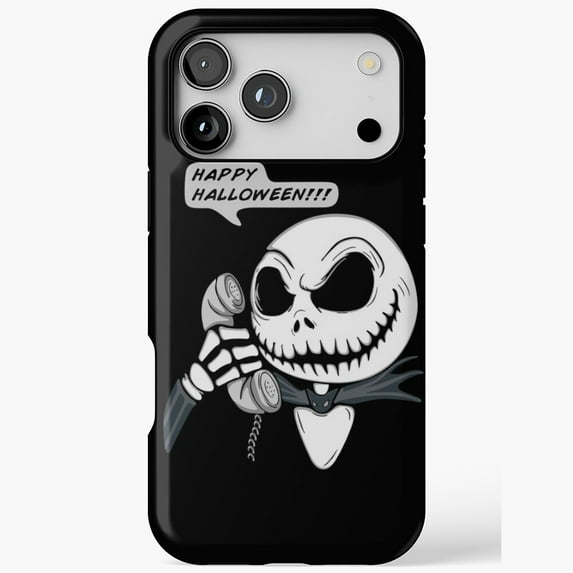A Happy Halloween with a Creepy Jack O Lantern Art Case for iPhone 11 ...