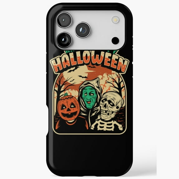A Happy Happy Halloween Celebration with a Ghost Case for iPhone 11 to ...