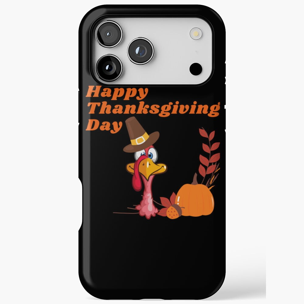 A Happy Thanksgiving Day Dinner with a Turkey Feast Case for iPhone 11 ...