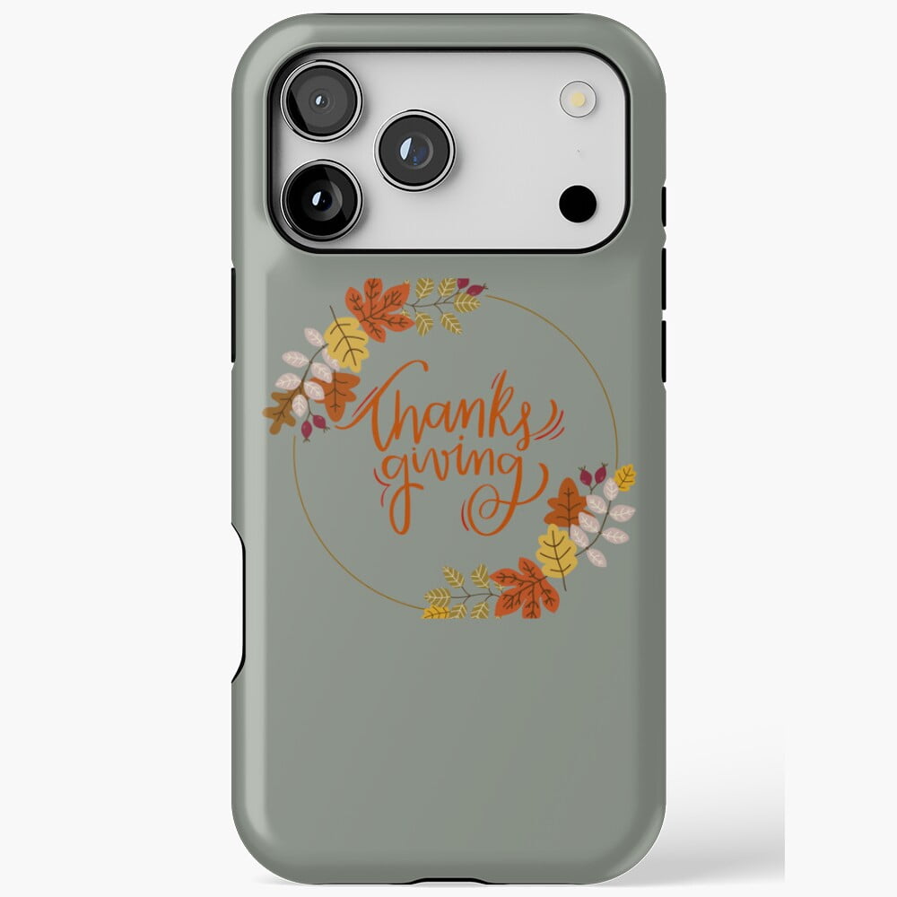 A Happy Thanksgiving Day with a Turkey and Family Case for iPhone 11 to ...