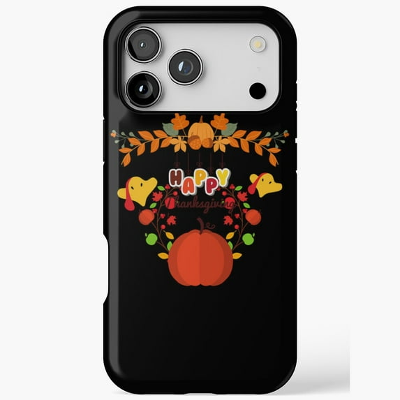 A Happy Thanksgiving Holiday Dinner with Turkey Day Case for iPhone 11 ...