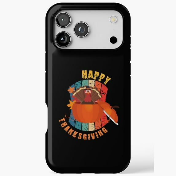 A Happy Thanksgiving Holiday with a Turkey Graphic Case for iPhone 11 ...