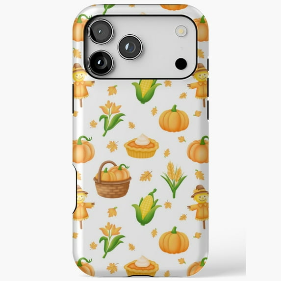 A Happy Thanksgiving Holiday with a Turkey and Leaves Case for iPhone ...