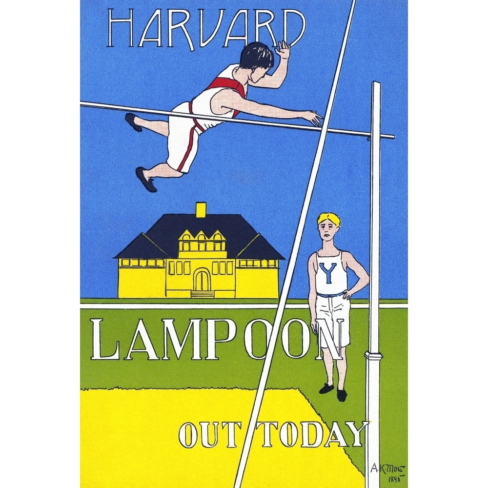 Harvard Lampoon out today Poster Print by Alfred K Moe (18 x 24 ...
