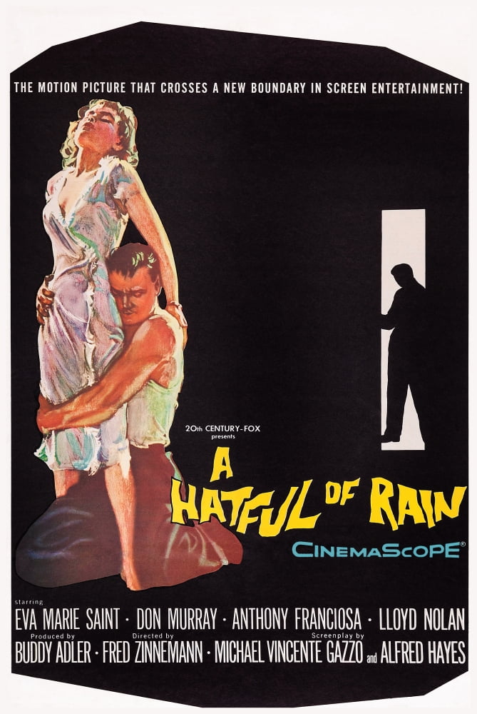 A Hatful Of Rain Us Poster Art 1957. Tm And Copyright 20Th Century-Fox ...