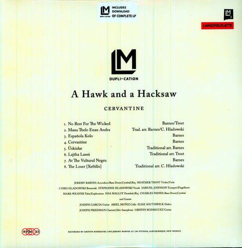 A Hawk and a Hacksaw - Cervantine - Music & Performance - Vinyl ...