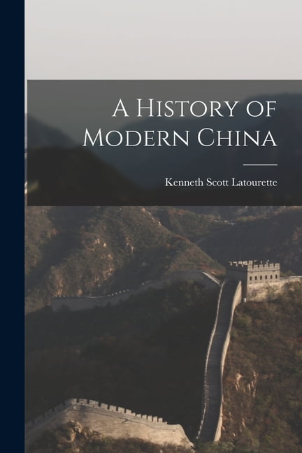 A History of Modern China, (Paperback) - Walmart.com