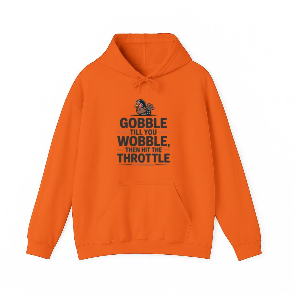 A Hit The Throttle Car Quote Gobble Till You Wobble Graphic Print ...