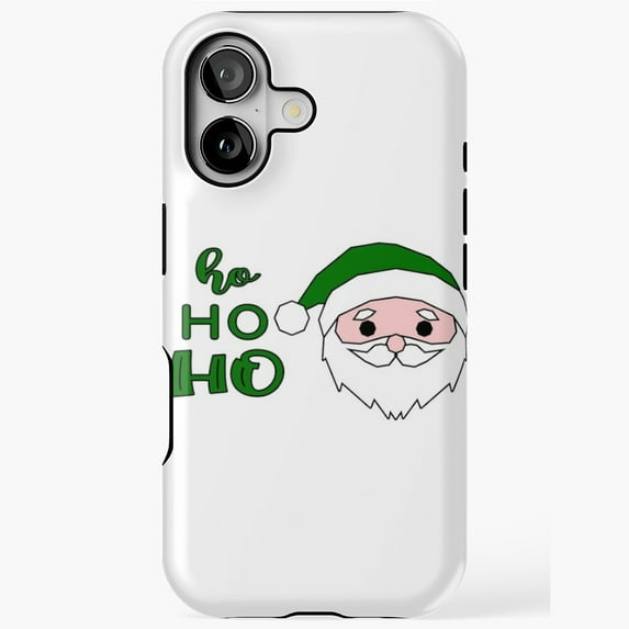 A Ho Ho Ho Christmas Grandpa Claus Protective Case for iPhone 11 12 13 ...
